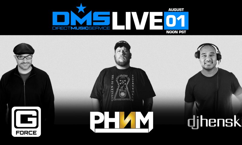 DMS LIVE STREAM: FRAZE, DREW PIERCE, PERRY DONTA’E – Direct Music Service